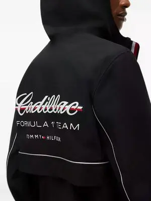 Tommy Hilfiger X Cadillac Formula 1® Logo-print Hooded Jacket