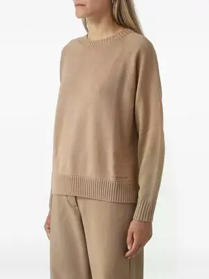 Max Mara Folk Raglan-sleeve Sweater - Neutrals