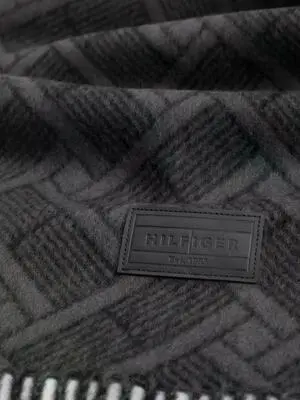 Tommy Hilfiger Wool Jacquard Scarf