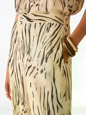 PENNYBLACK Vespa Zebra-print Palazzo Pants