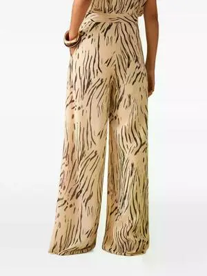 PENNYBLACK Vespa Zebra-print Palazzo Pants