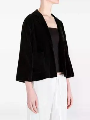 DANIELA GREGIS Tie-fastening Velvet Jacket