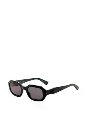 Longchamp Geometric-frame Sunglasses - Black