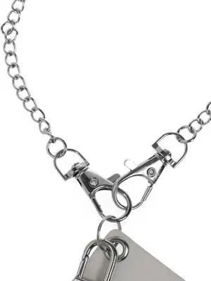 CARNE BOLLENTE Charm-detail Chain Keyring