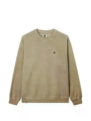 Izzue Logo-embroidered Sweatshirt - Neutrals