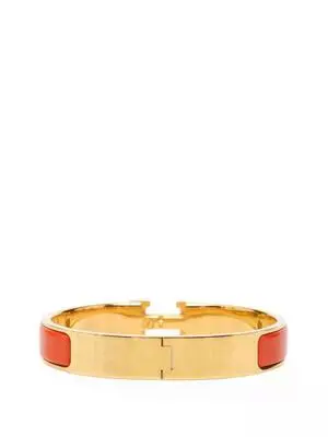 Hermès 2000-2026 Narrow Enamel Clic H Bracelet Pm Costume Bracelet