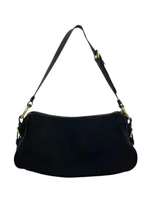 Prada 2000-2013 Canapa Logo Shoulder Bag