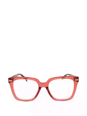 Missoni Rectangle-frame Glasses - Red