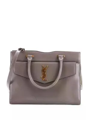 Saint Laurent Uptown Leather Medium Tote Bag