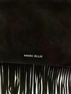 MARC ELLIS Cameliacm Fringe-trim Leather Tote Bag