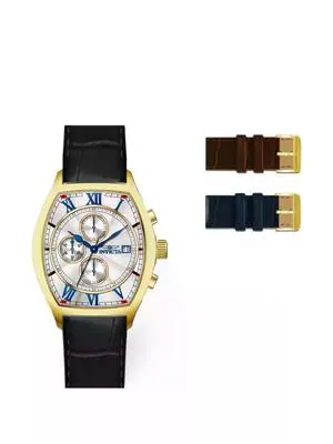 INVICTA Specialty Tonneau-case Chronograph 43mm Watch - Silver