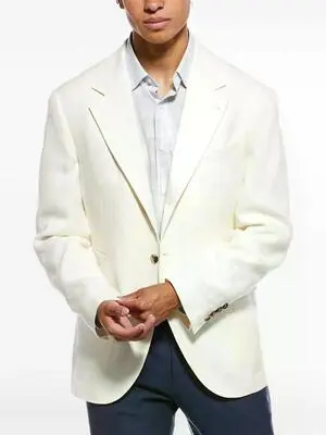 Brunello Cucinelli Notch-lapel Tailored Blazer - Neutrals