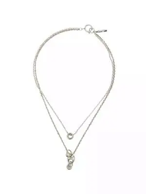 JUSTINE CLENQUET Isaac Necklace - Silver