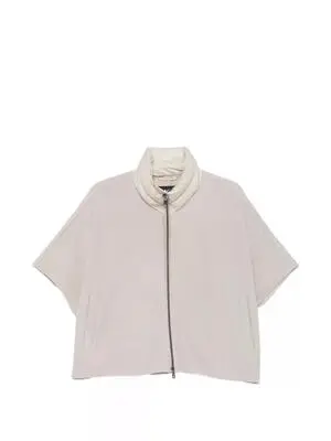 LUISA CERANO Padded-collar Zip-up Jacket