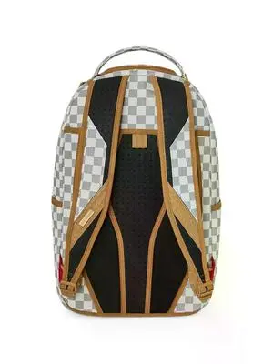 SPRAYGROUND The Private Jet Shark Club-high Altitude Embossed Checkered Backpack
