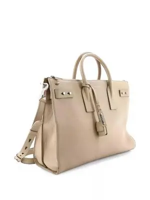 Saint Laurent Sac De Jour Souple Bag Leather Large Satchel