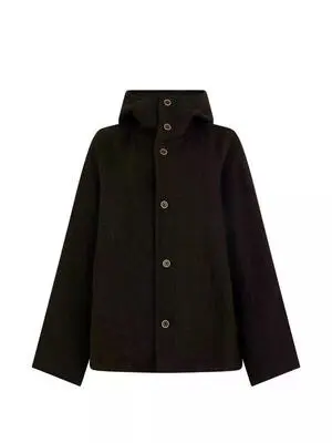 UMA WANG Hooded Button-up Jacket
