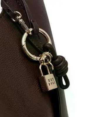Guess Melody Logo-plaque Pebbled-effect Tote Bag