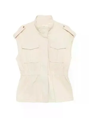 MAISON123 Zip-fastening Gilet