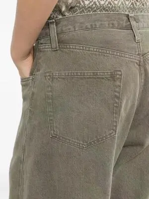 SSSTEIN Deformation Wide-leg Jeans - Neutrals