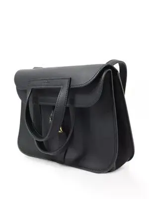 Hermès Mini Halzan Hand Bag - Black