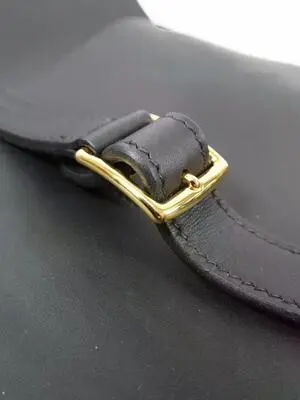 Hermès Mini Halzan Hand Bag - Black
