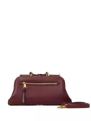 Dolce & Gabbana Logo-print Leather Shoulder Bag - Red