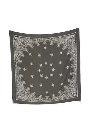 Destin Judy Paisley-print Scarf - Grey