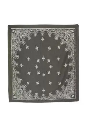 Destin Judy Paisley-print Scarf - Grey