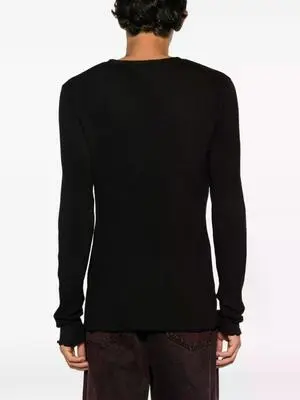 Our Legacy Raw-edge Ribbed T-shirt