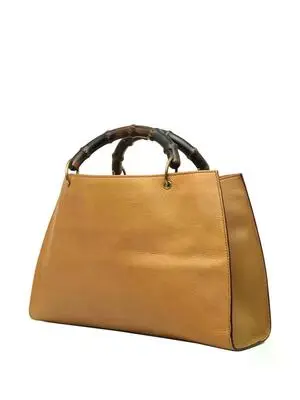 Gucci 2000-2015 Calfskin Bamboo Handbag