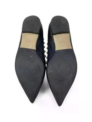 Red Valentino Rockstud Ballet Flats