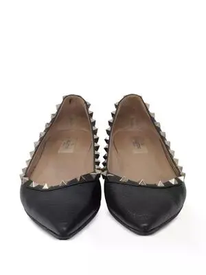 Red Valentino Rockstud Ballet Flats