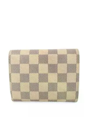 LOUIS VUITTON Joy Damier Azur Wallet - Neutrals