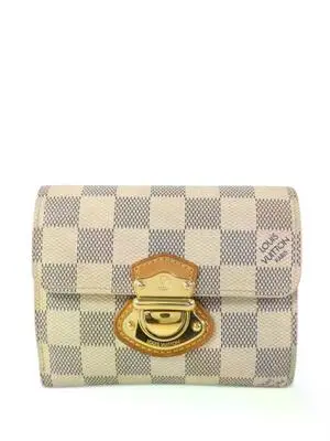 LOUIS VUITTON Joy Damier Azur Wallet - Neutrals