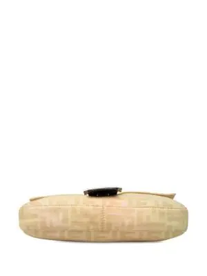 Fendi 20th Century Zucca Canvas Baguette Shoulder Bag