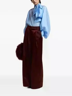 Essentiel Antwerp Karismatic Pussy-bow Shirt - Blue