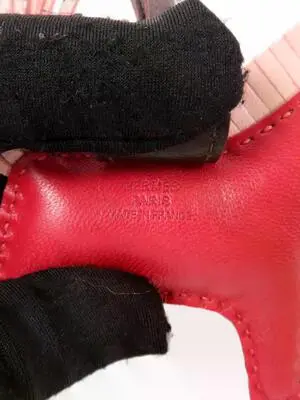 Hermès 2022 Pm Rodeo Milo Bag Charm - Red