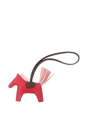 Hermès 2022 Pm Rodeo Milo Bag Charm - Red