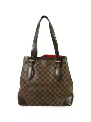 LOUIS VUITTON Gm Damier Hampstead Tote Bag
