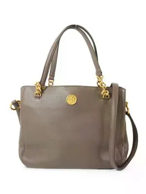 Tory Burch Carson Chain-link Tote Bag - Grey