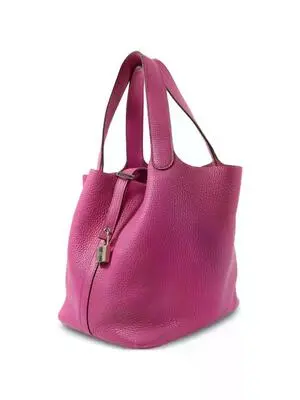 Hermès 2018 Mm Picotin Tote Bag - Pink