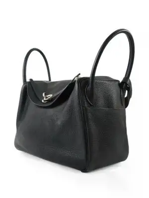 Hermès 2018 30 Lindy Tote Bag - Black