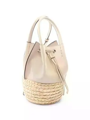 TOD'S 2010s T Timeless Bucket Bag - Neutrals