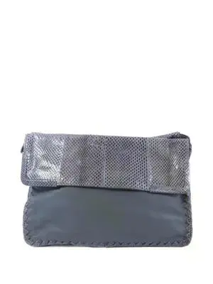 Bottega Veneta Snakeskin-effect Shoulder Bag