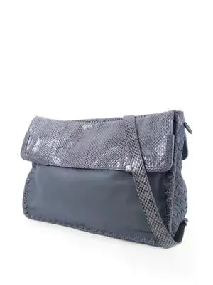 Bottega Veneta Snakeskin-effect Shoulder Bag
