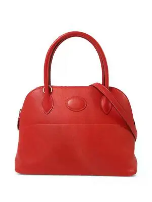 Hermès 27 Bolide Tote Bag - Red