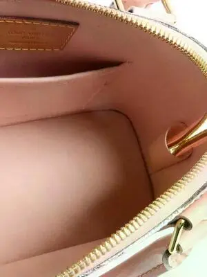 LOUIS VUITTON Monogram Vernis Alma Bb Shoulder Bag