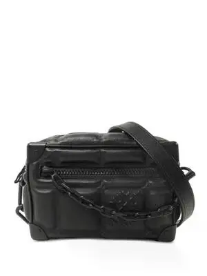 LOUIS VUITTON Mini Soft Trunk Puffy Damier Shoulder Bag - Black