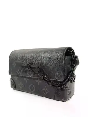 LOUIS VUITTON Steamer Monogram Eclipse Shoulder Bag